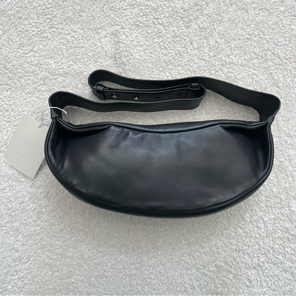 COS | Bags | Cos Leather Crossbody Bag Black | Poshmark